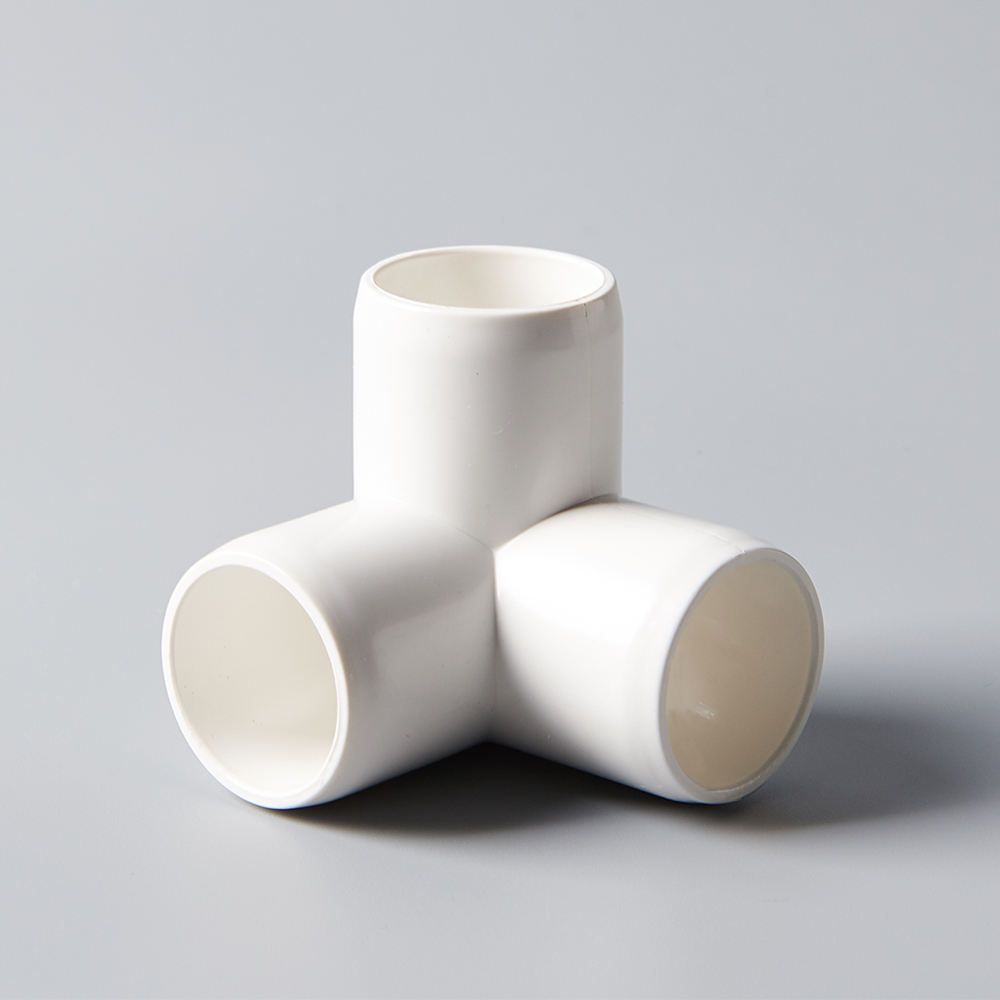 Pipe Connectors and Joints ASTM D1785/2466 PVC 3 Three Way Elbow Tees ...